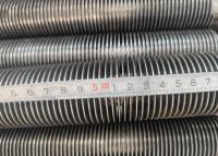 China Longitudinally Finned Carbon Steel Tube Beveled Threaded Flared Expanded Design HF Fin Type for sale