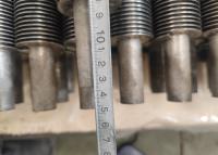 China Frequency Finned Tube For Extreme Temperatures Customizable Plain And Beveled End Tubes for sale
