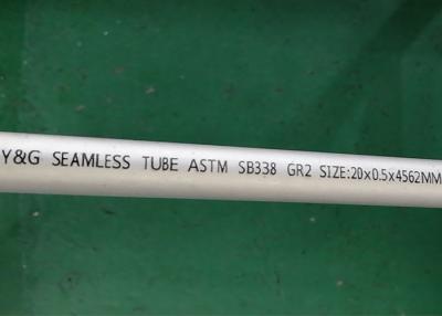 China Round Polished Titanium Alloy Tube Seamless Welded 0.1% Impurity 0.1-10mm Wall for sale