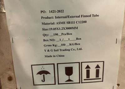 China Carbon Steel Stainless Steel HF G Fin Tubes 0.3-1mm Fin Thickness for Heat Exchangers for sale