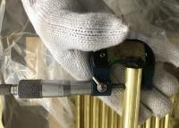 China Customized Silver Copper Alloy Tube C12200 Cold Rolled Polished 219.1mm OD for sale