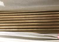 China Customized Seamless Copper Alloy Pipe Tube OD 219.1mm THK 12.7mm Cold Rolled ASTM B75 for sale
