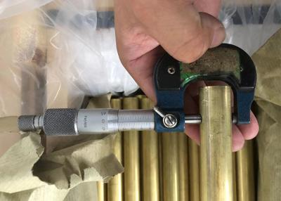 China Customized Seamless Copper Alloy Pipe Tube OD 219.1mm THK 12.7mm Cold Rolled ASTM B75 for sale