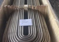 China Seamless Copper U Bend Tube C68700 C71500 OD 25.4mm 19.05mm for Heat Exchanger for sale