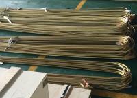 China Seamless Copper U Bend Tube C68700 C71500 OD 25.4mm 19.05mm for Heat Exchanger for sale