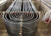China Stainless Steel U Bend Tube Heat Exchanger Tube 304 316L 180 Degree Bend for sale