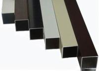 China Customized Anodized Mill Finish Aluminum Rectangular Tube 6061 6063 6082 8x8mm to 350x350mm for sale