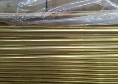 China Admiralty Brass Tube C44300 ASTM B111 Copper Alloy Tubing 19.05mm OD for Condenser for sale