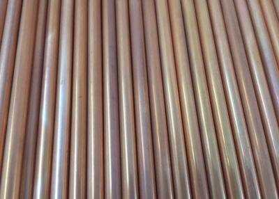 China ASTM B43 C23000 Red Brass Tube 5-350mm OD Seamless Copper Alloy Pipe Dezincification Resistant for sale