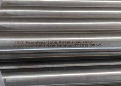 China ASTM B338 Gr 2 Seamless Titanium Alloy Tube 13.5mm x 0.5mm Good Ductility Toughness for sale