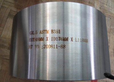 China ASTM B381 Titanium Alloy Tube Grade 5 Seamless Pipe OD248mm ID176mm High Strength for sale