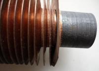 China KL Type Spiral Aluminum Alloy 1060 SB209 Finned Tube Heating Parts for Air Cooler 250°C for sale