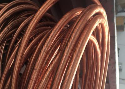 China U Bending Low Finned Tube 0.6-2.0mm Pitch 0.3mm Thick for Heating Machinery for sale