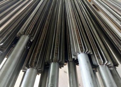 China CS Longitudinal Finned Pipe Stainless Steel Fin Tube 20mm Height for Heat Exchanger for sale
