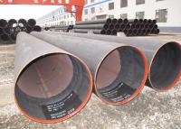 China API 5L Welded Steel Line Pipe Black Painting for Oil Gas Transportation OD 10.29-609mm for sale