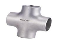 China Butt Weld Reducing Cross Fittings 4 Way Steel Pipe Connector ASME B16.9 DN15 to DN850 for sale