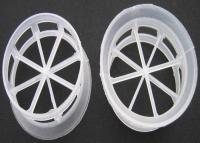 China 28-76mm Plastic Random Packings Ladder Ring Packing Fouling Resistant for sale