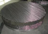 China Metallic Structured Packing Column Metal Orifice Plate Corrugated Packing for sale