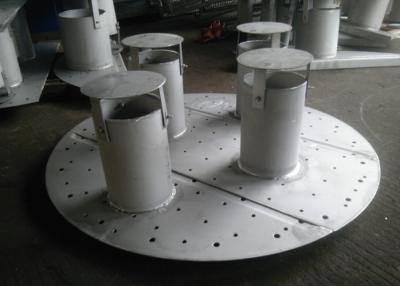 China Pan Plate Type Column Internals Customized Size for Basic Chemical Column Stainless Steel for sale