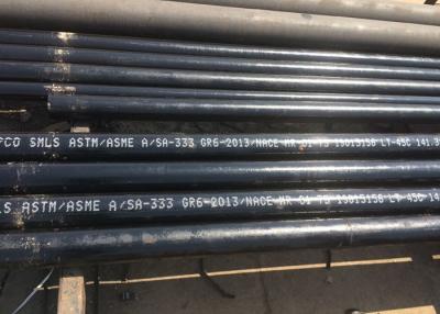China ASTM A333 Gr6 Seamless Carbon Steel Tube 141.3mm OD for Low Temperature Pressure Vessel for sale