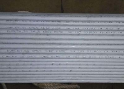 China ASME SA789 ASTM A790 UNS S31803 Duplex Stainless Steel Tubing 19.05 x 2.1mm for sale