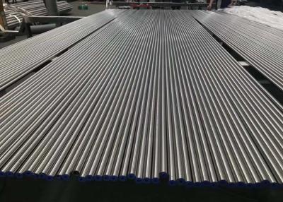 China Bevelled End Polished Stainless Steel Pipe ASTM A358 UNS N08020 N08904 6m for sale