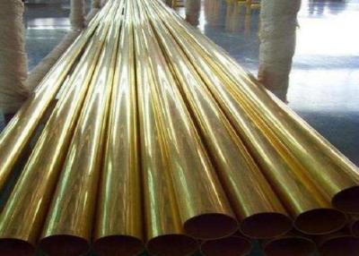 China ASTM B135 C27200 C28000 CuZn37 CuZn36 Brass Heat Exchanger Tubes 5-350mm OD for sale