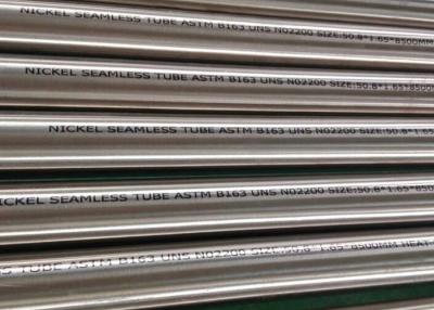 China ASTM B829 B751 Nickel 200 Tube UNS N02200 Ni 99.0 50.8mm OD 1.65mm Wall for sale
