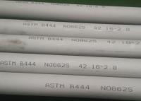 China Inconel 625 Seamless Tube 42.16 x 2.8mm Brushed Nickel Anti Corrosion for sale