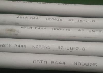 China Inconel 625 Seamless Tube 42.16 x 2.8mm Brushed Nickel Anti Corrosion for sale
