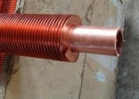 China Extruded Finned Tube for Heat Exchangers 10-38mm Bare Tube Diameter Aluminum Copper for sale