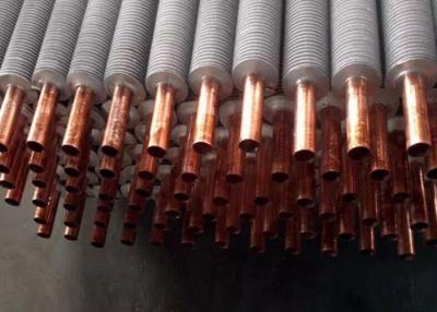 China Extruded Finned Tube for Heat Exchangers 10-38mm Bare Tube Diameter Aluminum Copper for sale