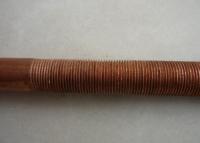 China Carbon Steel Spiral Fin Tube 10-38mm OD Air Heat Exchanger Finned Radiator Pipe for sale