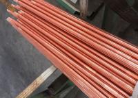 China Extruded Copper Low Finned Tube 10-38mm OD Air Cooled for Condenser for sale