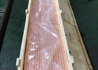 China Inner Grooved Longitudinal Finned Tubing Red Copper T2 TP2 7-16mm OD for Heat Exchanger for sale
