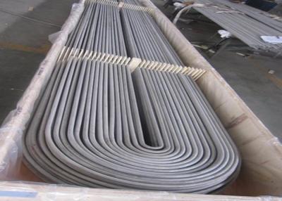 China Feed Water Heater Stainless Steel U Tube Welding Austenitic 100% ET HT 180 Degree Bend for sale