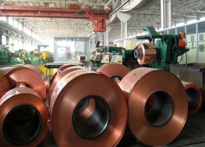 China C11000 C12000 Flat Copper Sheets Copper Strip Coil 1.5mm Thickness for sale