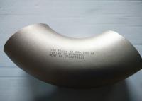 China Butt Welding Stainless Steel Pipe Flange Fittings Cu Ni 90/10 SCH40 90 Degree Elbow for sale