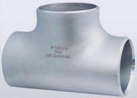 China Schedule 40 Carbon Steel Equal Tee Three-Way Valve Butt-Welding Fittings DN15-DN800 for sale