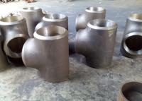 China Schedule 40 Carbon Steel Equal Tee Three-Way Valve Butt-Welding Fittings DN15-DN800 for sale