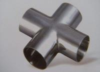 China Stainless Steel Butt Weld Straight Cross Pipe Fittings 15 Bar Pressure DN15-DN800 for sale