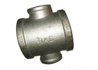 China Butt Weld Reducing Cross Fittings 4 Way Steel Pipe Connector ASME B16.9 DN15 to DN850 for sale