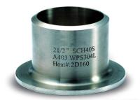 China Butt Welded Lap Joint Stub End Stainless Steel Pipe Fitting JIS B2312 ANSI B16.9 NPS 1/2 to 24 for sale