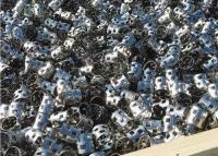 China SS304 316L Metal Pall Ring Random Packing 50mm for Distillation Tower for sale
