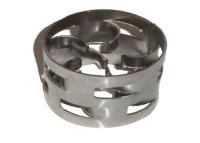 China SS304 316L Metal Pall Ring Random Packing 50mm for Distillation Tower for sale
