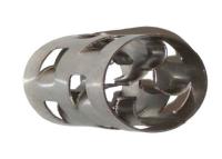 China Stainless Steel Pall Ring 50mm Metal Random Packing for Distillation Tower 304 316 for sale