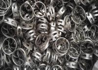China Lower Pressure Raschig Super Ring , Metal Tower Packing For Common Decompression for sale