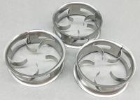 China Lower Pressure Raschig Super Ring , Metal Tower Packing For Common Decompression for sale