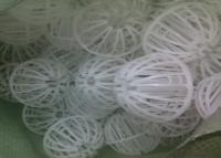 China Large Active Surface Tri Pak Packing , Plastic Jaeger Tri Packs For Biological Filtration for sale