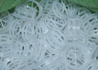 China Anti Acid - Alkali Plastic Random Packings With High Mass Transfer Efficient for sale